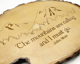 John muir quote | Etsy