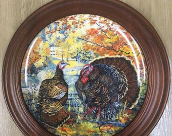 Turkey plates | Etsy