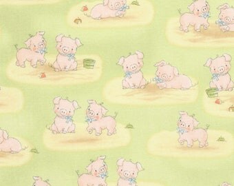 Pig fabric | Etsy