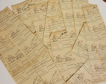 Handwritten receipt | Etsy