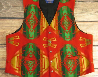 Pendleton vest | Etsy