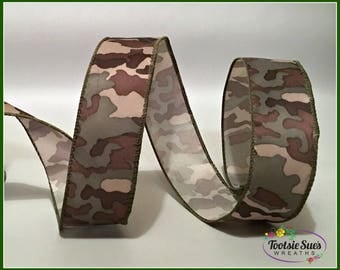 Camouflage wreath | Etsy