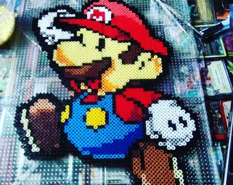 Mario perler | Etsy