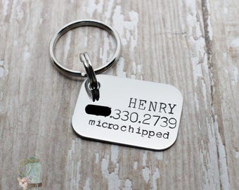 Dog id tag | Etsy