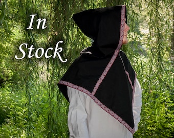 Medieval hood | Etsy