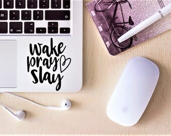 Wake pray slay | Etsy