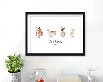 Dog prints | Etsy