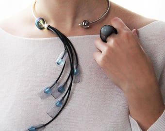 Rubber necklace | Etsy