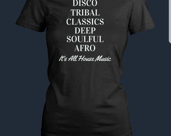House music t shirt | Etsy