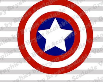 Captain america svg | Etsy