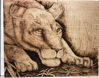 Wood burning art | Etsy