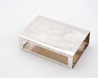 Silver match box | Etsy