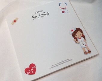 Nurse notepad | Etsy