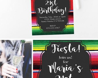 Fiesta invitations | Etsy