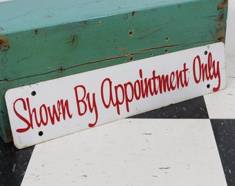 Old metal sign | Etsy