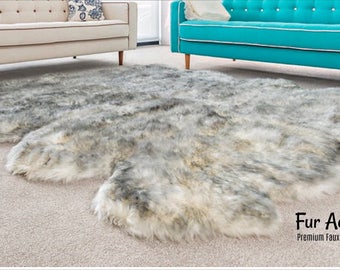 Premium Faux Fur Rugs Throws Bedspreads Home Fashion by FurAccents