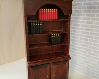 Dollhouse bookshelf | Etsy