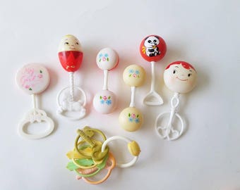 Vintage rattles | Etsy