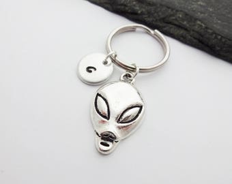 Alien keychain | Etsy