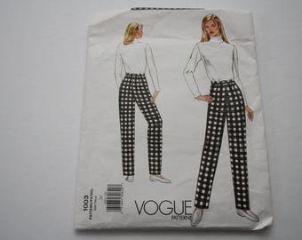Vogue pants pattern | Etsy