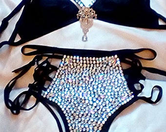 Silver bikini | Etsy