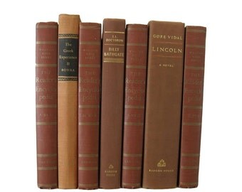 Decorative Books Vintage Books Decorative by DecadesOfVintage