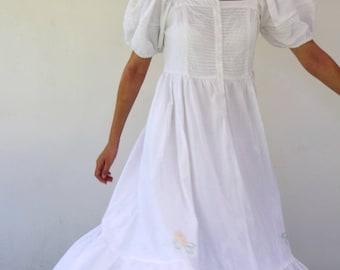 Vintage white dress | Etsy