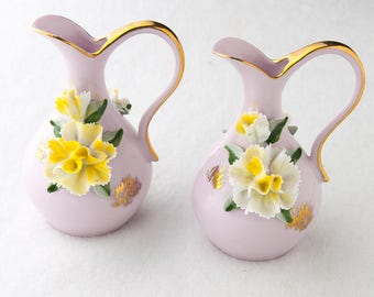 Capodimonte vase | Etsy