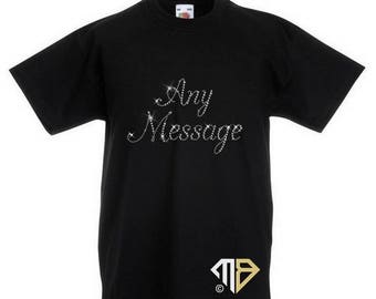 Rhinestone shirts | Etsy