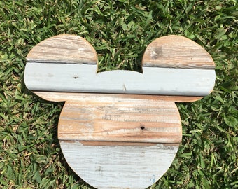 Wooden mickey mouse | Etsy