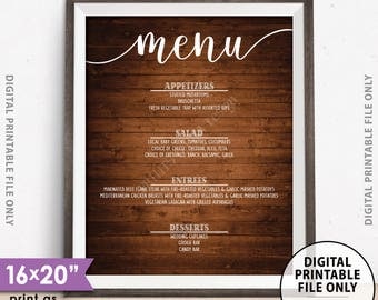 Menu board | Etsy