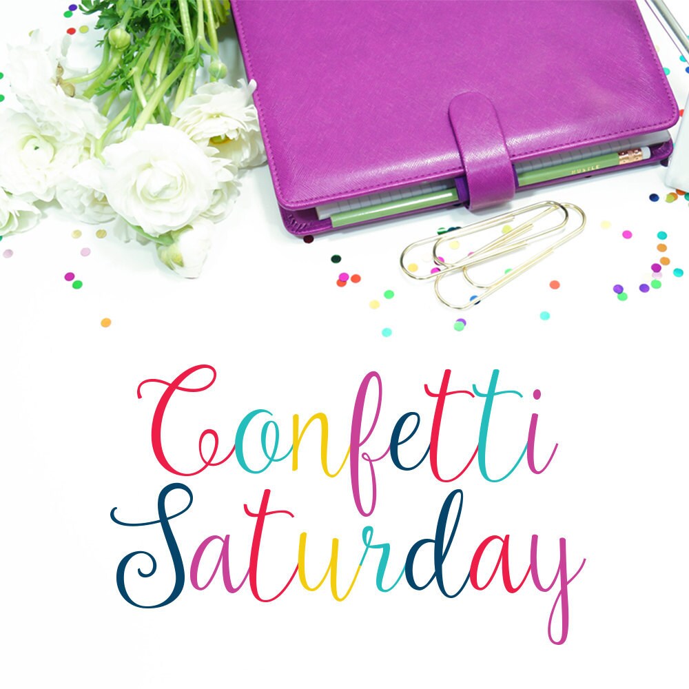 Printable Planners // First Day of School // by ConfettiSaturday