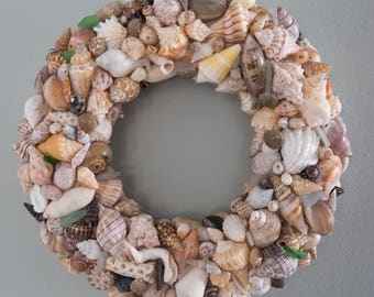 Shell wreath | Etsy