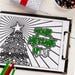 Coloring Christmas Cards 20 DIY printable Christmas Cards to