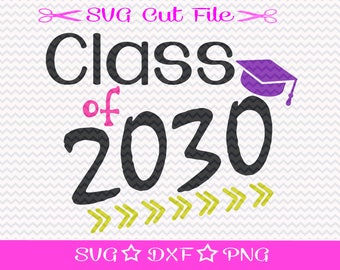 Class of 2030 svg | Etsy