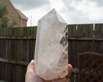 Quartz crystal wand | Etsy