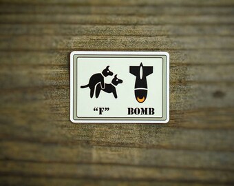F bomb sign | Etsy