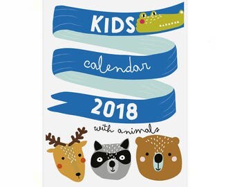 Cute calendar | Etsy