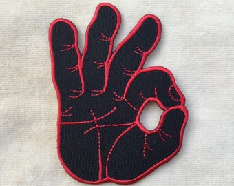 Ok hand sign | Etsy