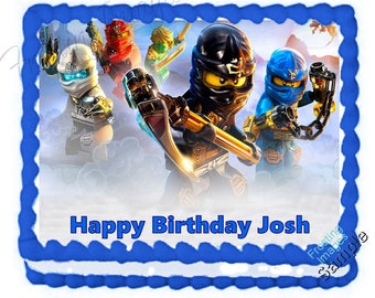 Ninjago cake topper | Etsy