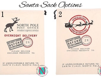 Santa sack | Etsy