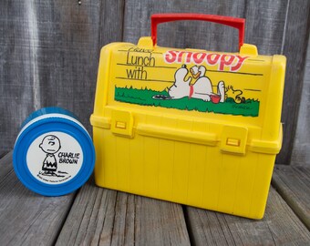 Snoopy lunch box | Etsy