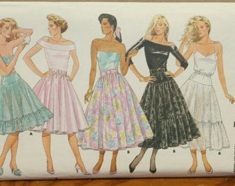 Simplicity Sewing Pattern 8456 Petticoat Full Slip Retro