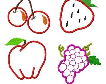 Fruit applique | Etsy