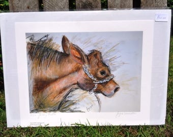 Jersey cow art | Etsy