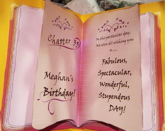 Book themed birthday | Etsy