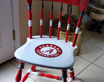 Painted chair | Etsy