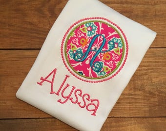 Girls monogram | Etsy