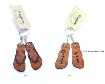 Flip flop key chain | Etsy
