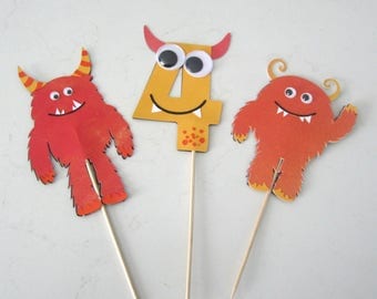 Monsters theme | Etsy